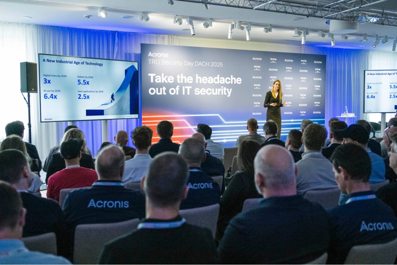 Acronis TRU Security Day DACH - DIE VERANSTALTUNGSMACHER